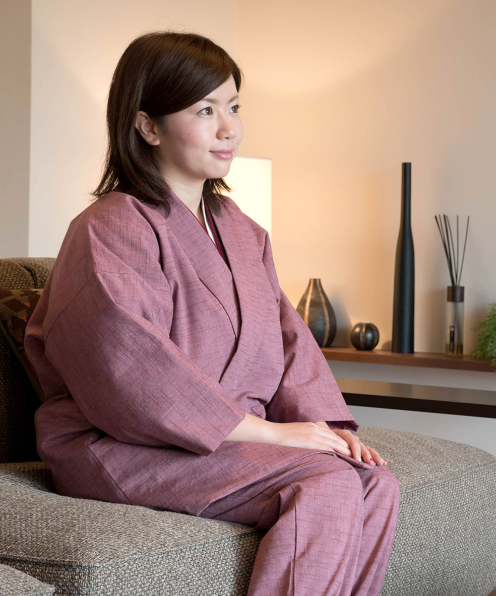 2030 Women's Samue-Style Quilt Hanten / 100% Cotton – wasuianjapan