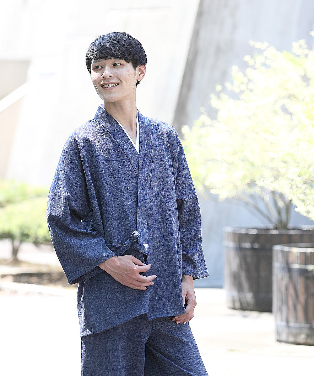 Denim-like Stretch Samue – Premium Japanese Samue in Polyester, Made in ...